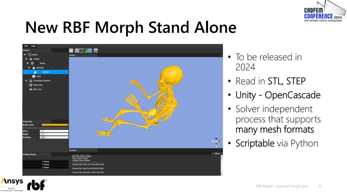 RBF Morph: digital twin e simulazione al servizio di automotive, aerospaziale, navale, medicale ...